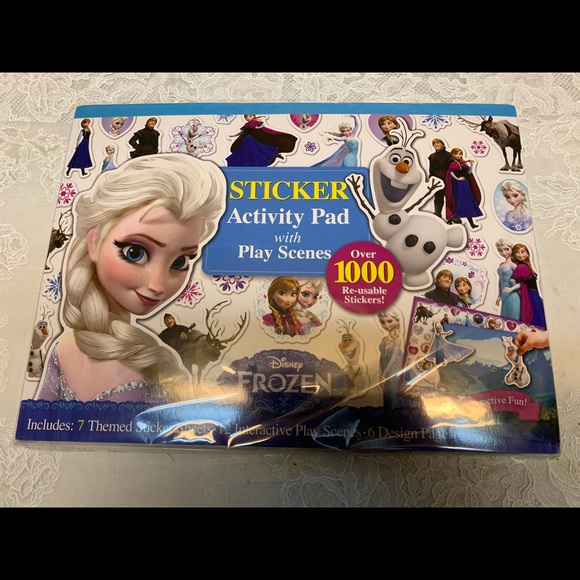 Disney | Toys | Disney Frozen Elsa Sticker Activity Pad | Poshmark